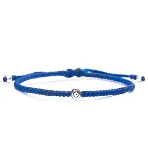 HARBOUR UK The Protector Silver Evil Eye Bracelet