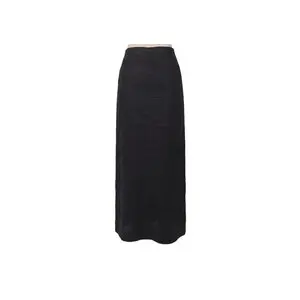 MUDA CLOTHING FZ LLC Inori Linen Skirt - Black