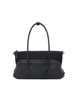MAISON MARGIELA 5ac East West' Leather Bag - Black