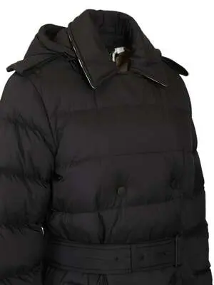 Burberry Belted Quilted Long Coat