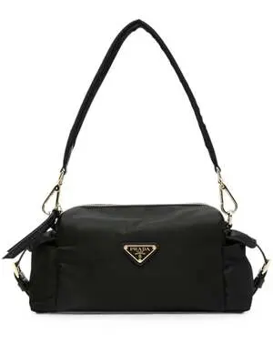 Prada Polyamide Shoulder Bag - Black