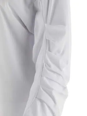 Dries Van Noten Pleated Sleeve Crewneck T-shirt