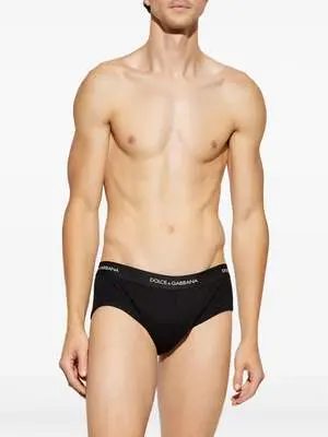 Dolce & Gabbana Stretch Jersey Regular-fit Brando Briefs 2-pack