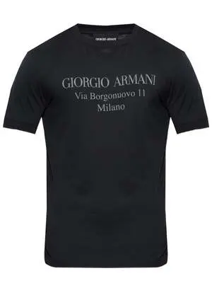 Giorgio Armani Logo T-shirts For Men
