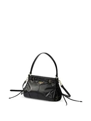 Prada Bonnie Small Leather Hobo Handbag