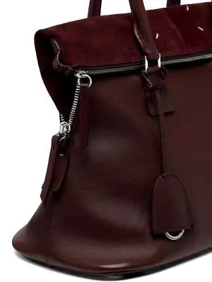 MAISON MARGIELA 5ac Soft Medium Shoulder Bag - Red