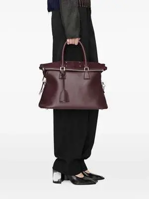 MAISON MARGIELA 5ac Soft Medium Shoulder Bag - Red