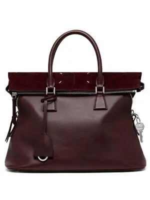 MAISON MARGIELA 5ac Soft Medium Shoulder Bag - Red