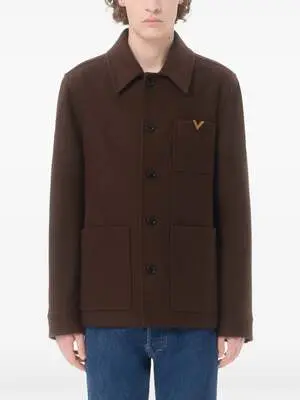 Valentino Garavani Wool Jacket With Vgold