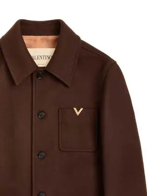 Valentino Garavani Wool Jacket With Vgold
