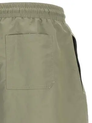 Brunello Cucinelli Logo Embroidered Swim Shorts