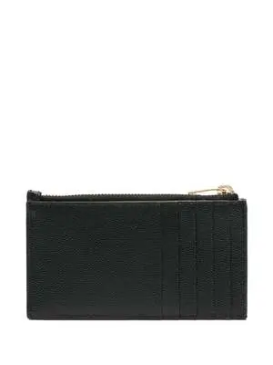Saint Laurent Cassandre Matelassé Fragments Card Case In Grain De Poudre Leather