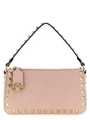 Valentino Garavani Borsavalentino Garavani 'rockstud' Small Shoulder Bag - Pink