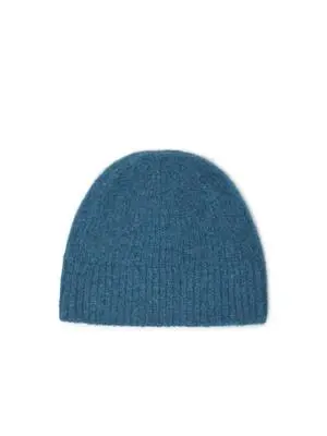 Dries Van Noten Alpaca Blend Beanie - Blue