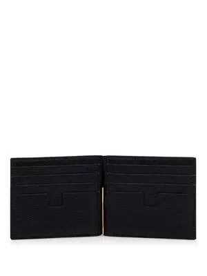 TOM FORD Grained Leather Money Clip Wallet