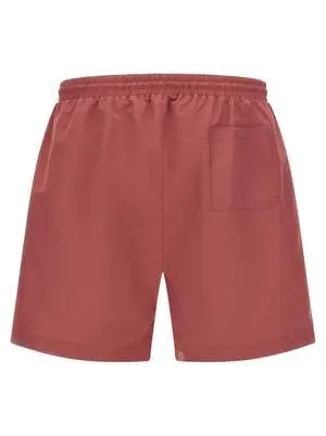 Brunello Cucinelli Logo Swim Shorts - Red