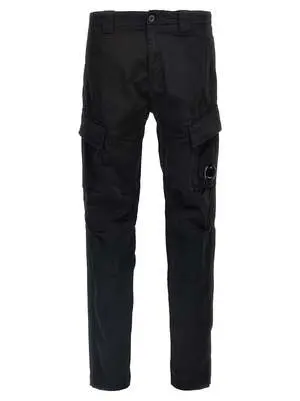 C.P. COMPANY Lente Cargo Pants - Black
