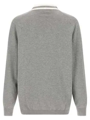 Brunello Cucinelli Heraldic Logo Cardigan