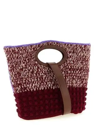 Marni Knotty Wool Handbag - Multicolor
