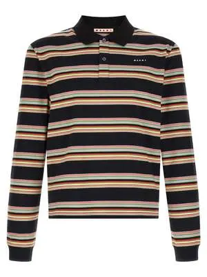 Marni Striped Polo Shirt - Multicolor