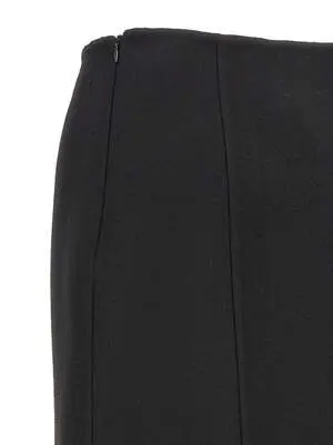 ERMANO SCERVINO Ermanno Scervino Long Wool Cloth Skirt With Front Split