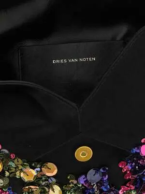 Dries Van Noten Embellished Envelope Clutch