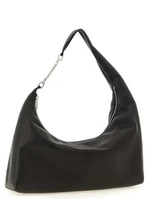 Rick Owens Cropped Gemini Shoulder Bag - Black