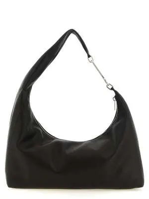 Rick Owens Cropped Gemini Shoulder Bag - Black