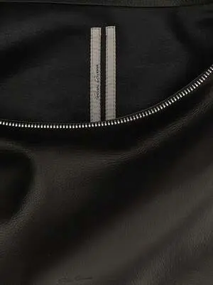 Rick Owens Cropped Gemini Shoulder Bag - Black