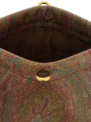 Etro Talk" Mini Clutch In Paisley Jacquard Fabric