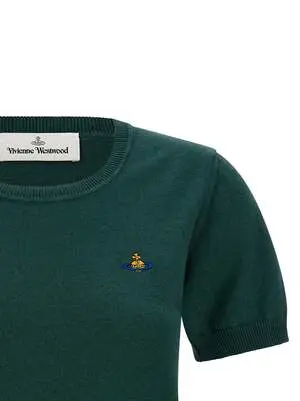 VIVIENNE WESTWOOD Bea Short Sleeve Top - Green