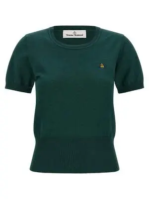 VIVIENNE WESTWOOD Bea Short Sleeve Top - Green