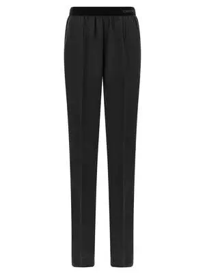 TOM FORD Silk Pants - Black
