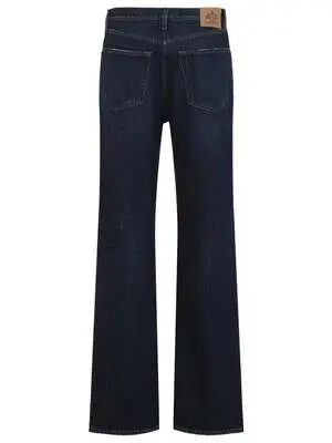 Prada Washed Denim Wide-leg Jeans