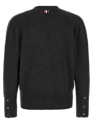 Thom Browne 2-in-1 Trompe L'oeil Wool Cardigan