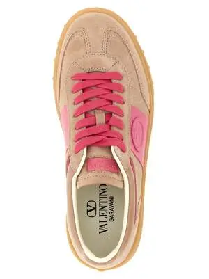 Valentino Garavani Upvillage' Low-top Sneakers - Pink