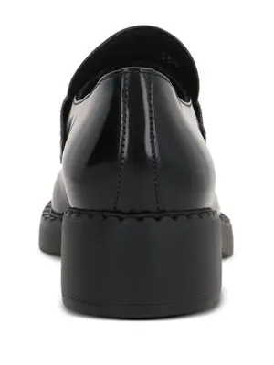 Prada Brushed Leather Loafers