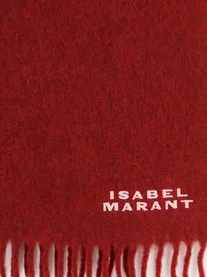 Isabel Marant Étoile Firny Wool Scarf - Red