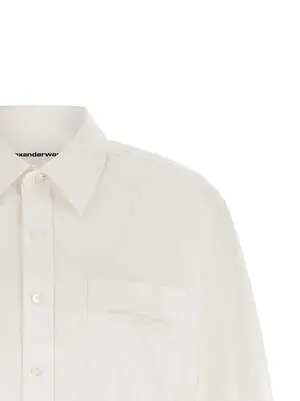 Alexander Wang Cropped Cotton Shirt