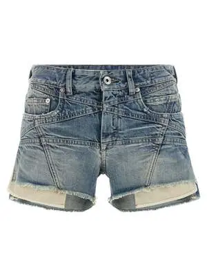 Rick Owens Contrast Stitching Bottoms For Women