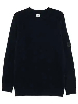 C.P. COMPANY Crew Neck Pullover - Blue