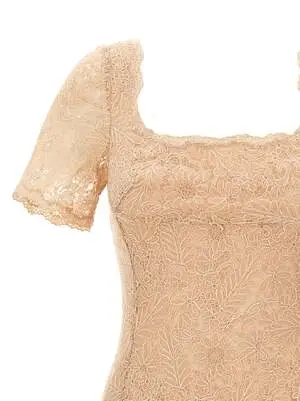 ERMANO SCERVINO Ermanno Scervino Lace Midi Dress