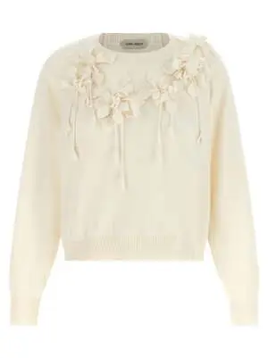 ALBERTA FERRETTI Alberta Ferretti Embroidered Flower Sweater