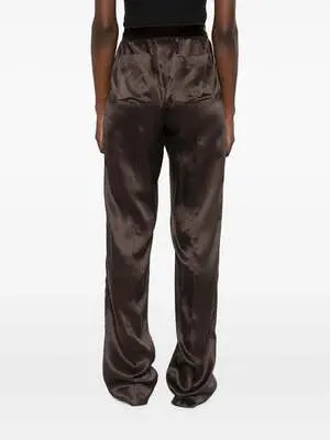 TOM FORD Silk Satin Pajama Pants - Brown