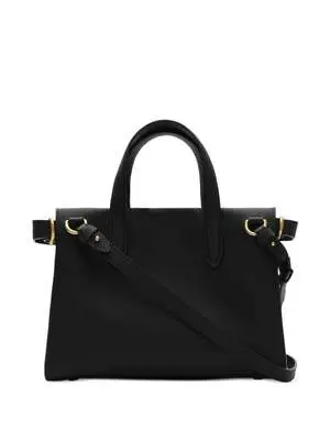 Burberry Mini Cotswolds Check Tote Bag - Black