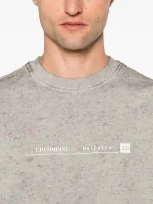 C.P. COMPANY Crewneck Sweatshirt With Graphic Detail
