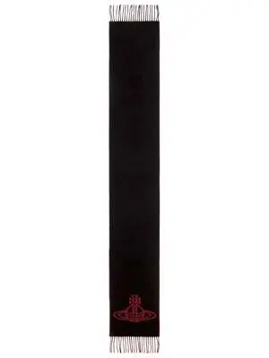 VIVIENNE WESTWOOD Double Face Wool Scarf