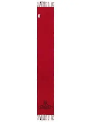 VIVIENNE WESTWOOD Double Face Wool Scarf