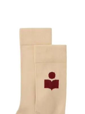 Isabel Marant Étoile Logo Socks