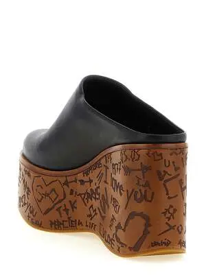 Chloé Maxime Wedge Sabots